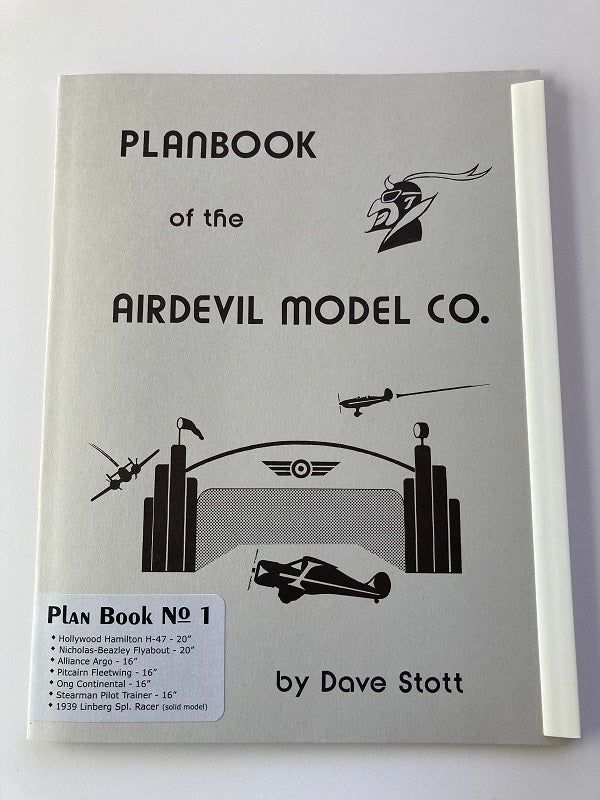 Model Airplane Books and Plans – Wind-it-up Enterprises LLC