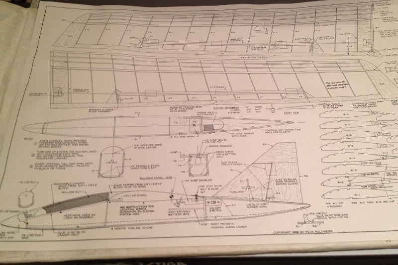 Genesis Flying Wing Plan – Wind-it-up Enterprises LLC